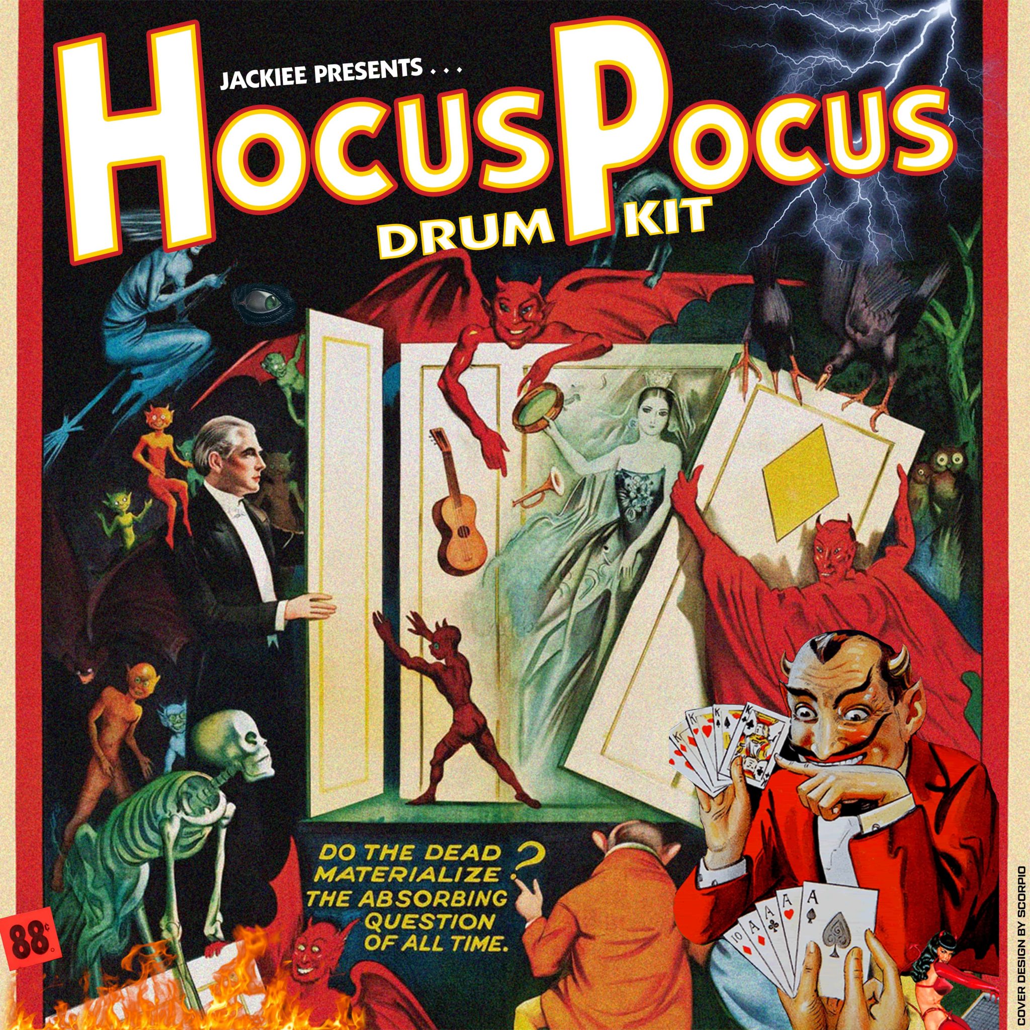 Jackiee - Hocus Pocus (Drum Kit) - ProducerWAV
